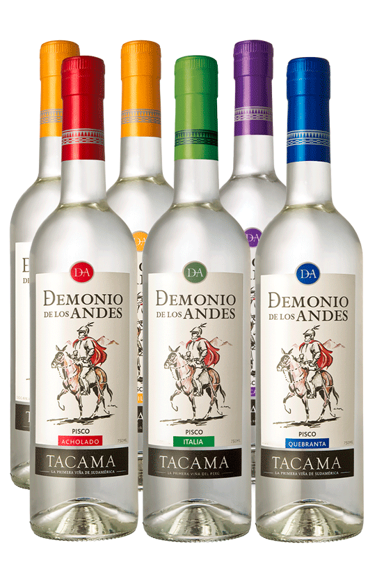 Pisco Demonio de los Andes Quebranta | Tienda Tacama
